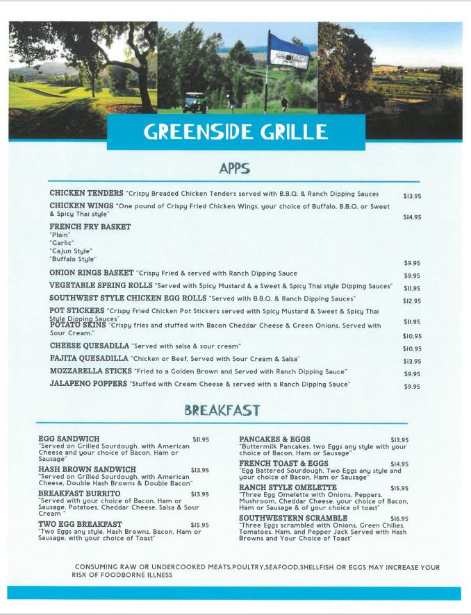 Greenside Grille - Empire Ranch Golf Club
